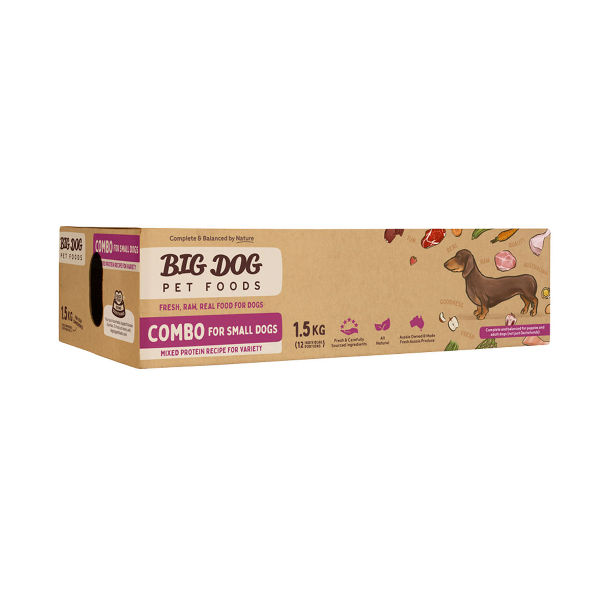 Big Dog Combo Raw Dog Food for Small Dog – Pets' Station