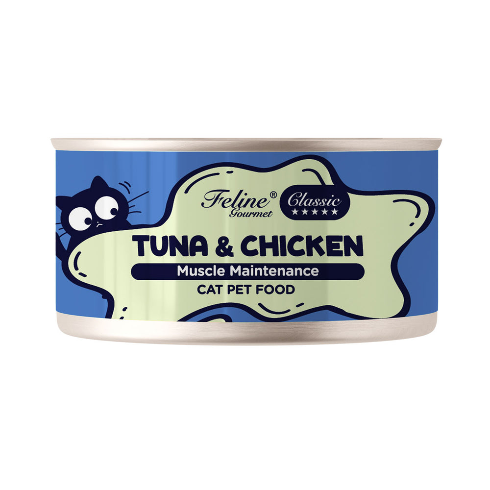 Feline Gourmet Classic Tuna & Chicken Canned Cat Food – Pets' Station