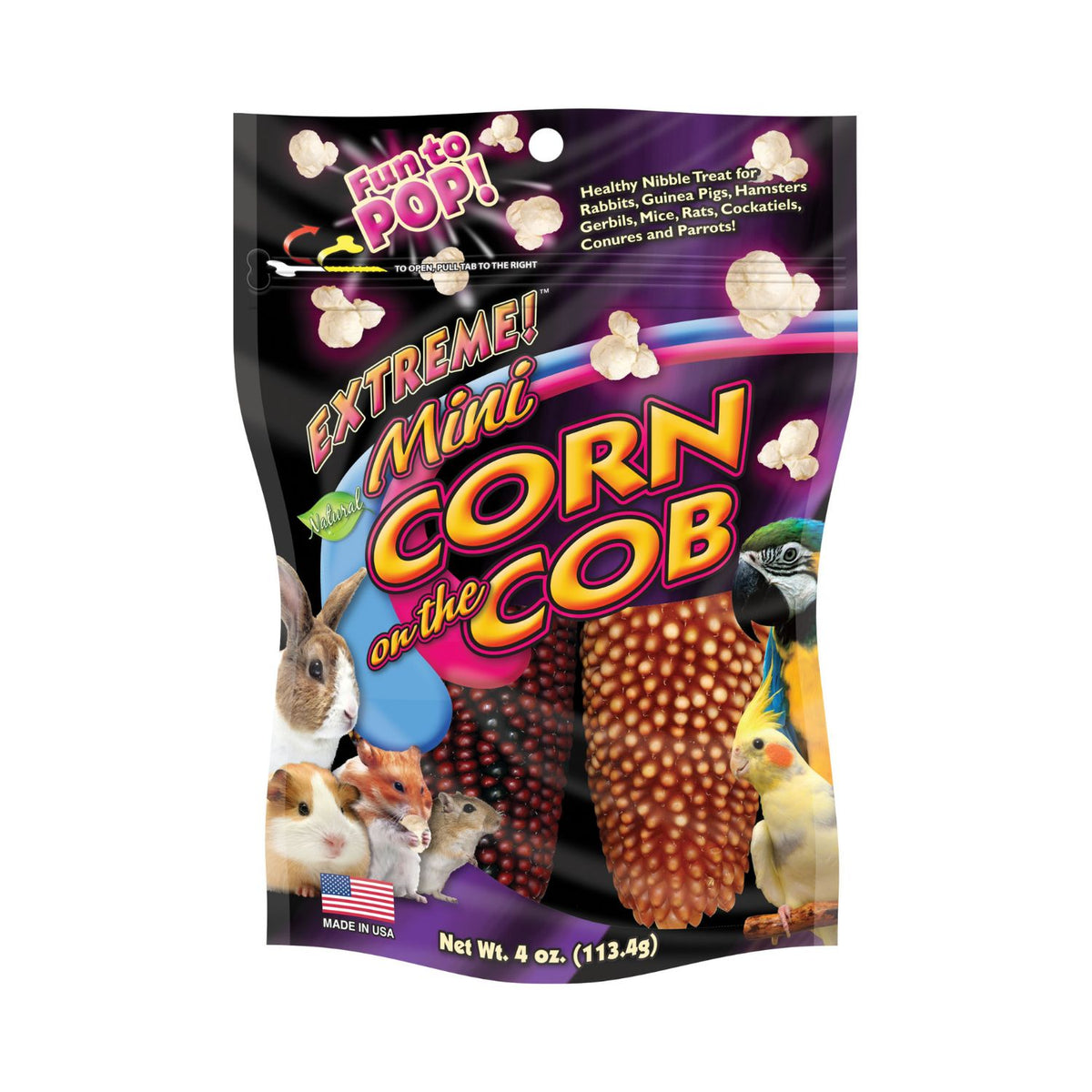 Brown's Tropical Carnival Extreme! Mini Corn On The Cob – Pets' Station