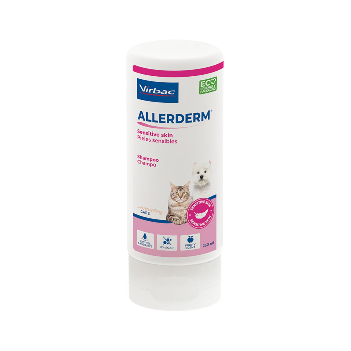 Virbac Allerderm Sensitive Skin Shampoo for Cats & Dogs – Pets' Station