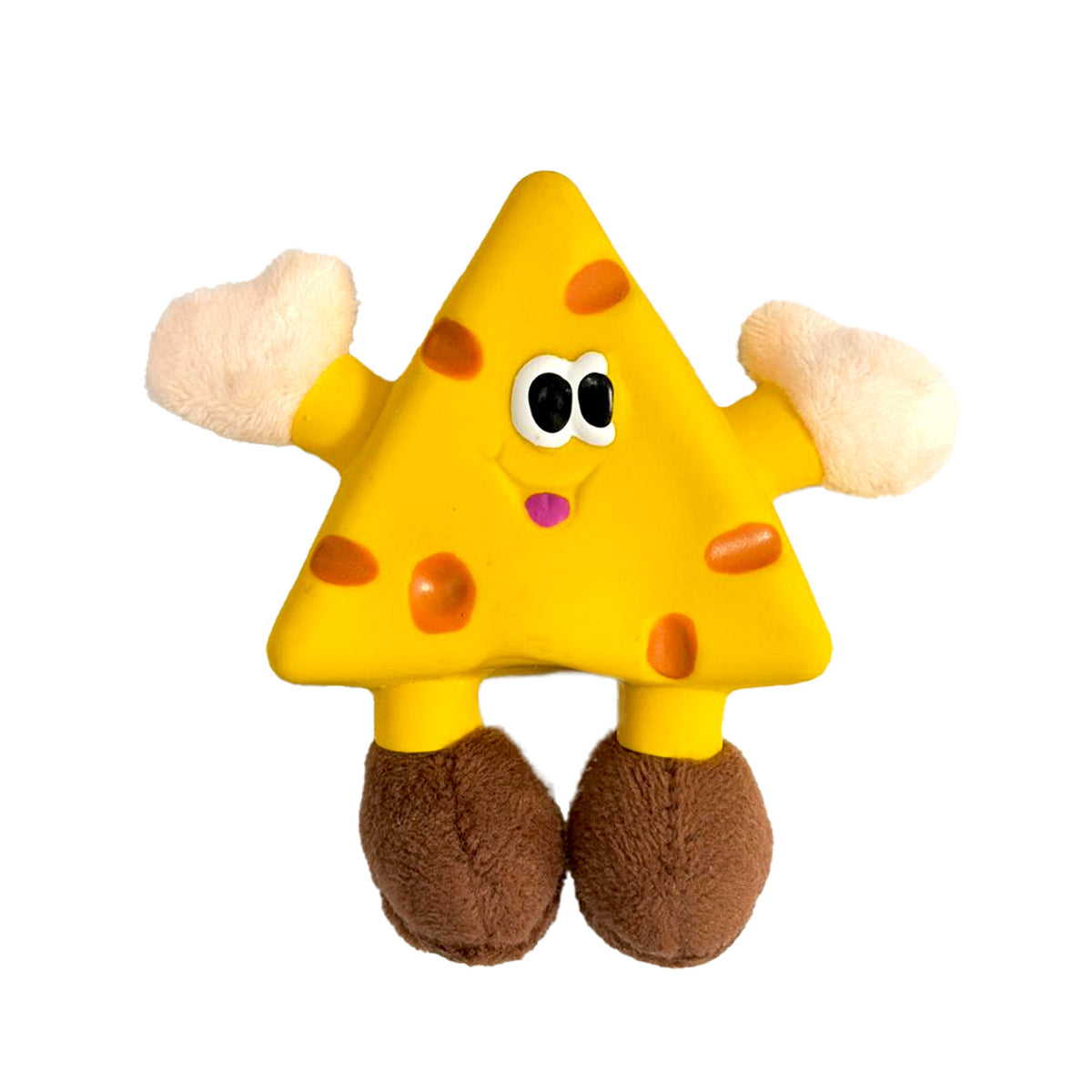 Kara Dessert Series Cheese Squeaky Dog Toy – Pets' Station
