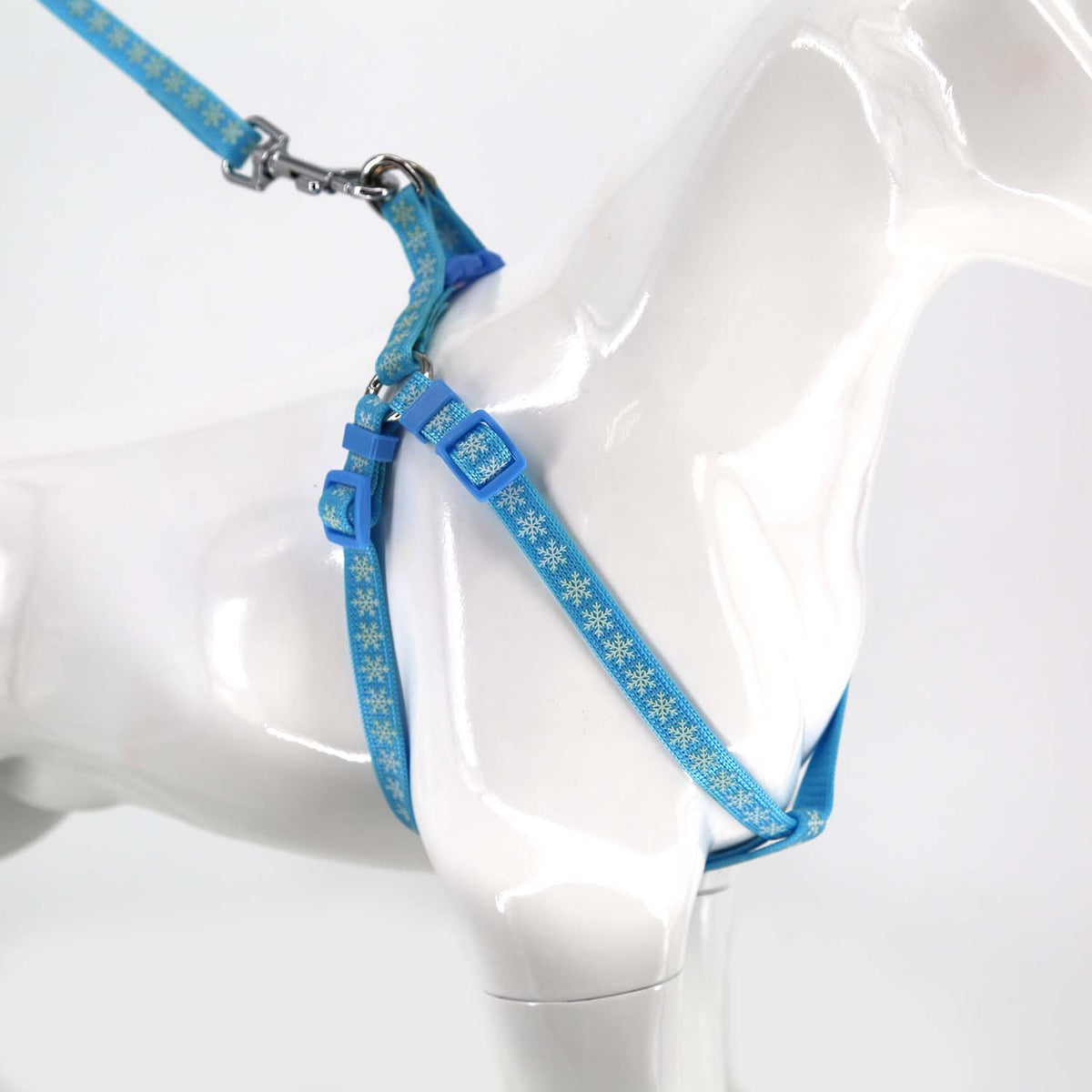 2gather Fluorescent Harness and Lead (Blue) – Pets' Station