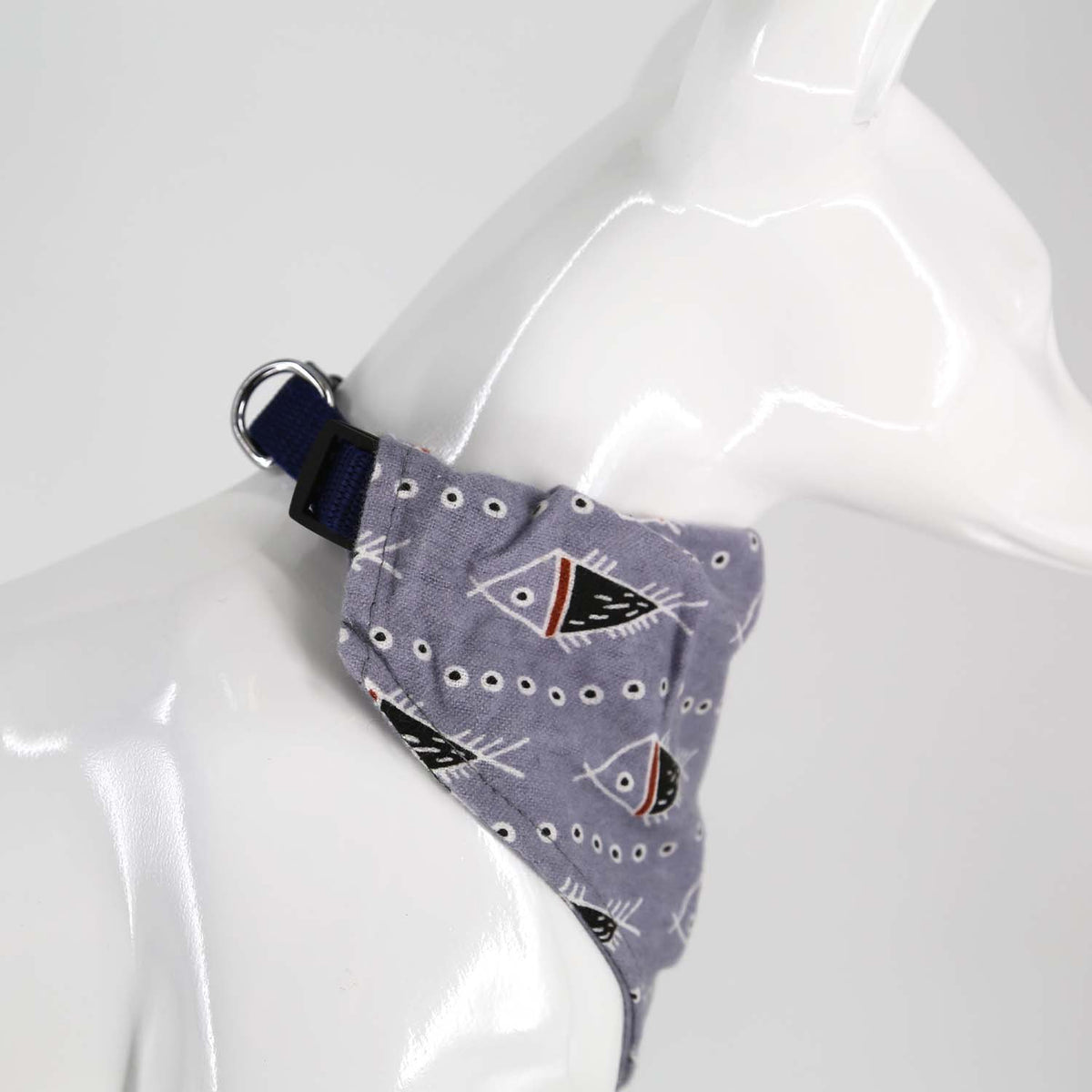 Bobo Fish Bib (Ash Blue) – Pets' Station