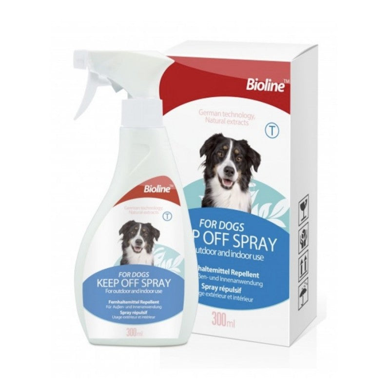 Bioline Keep Off Spray For Dogs – Pets' Station