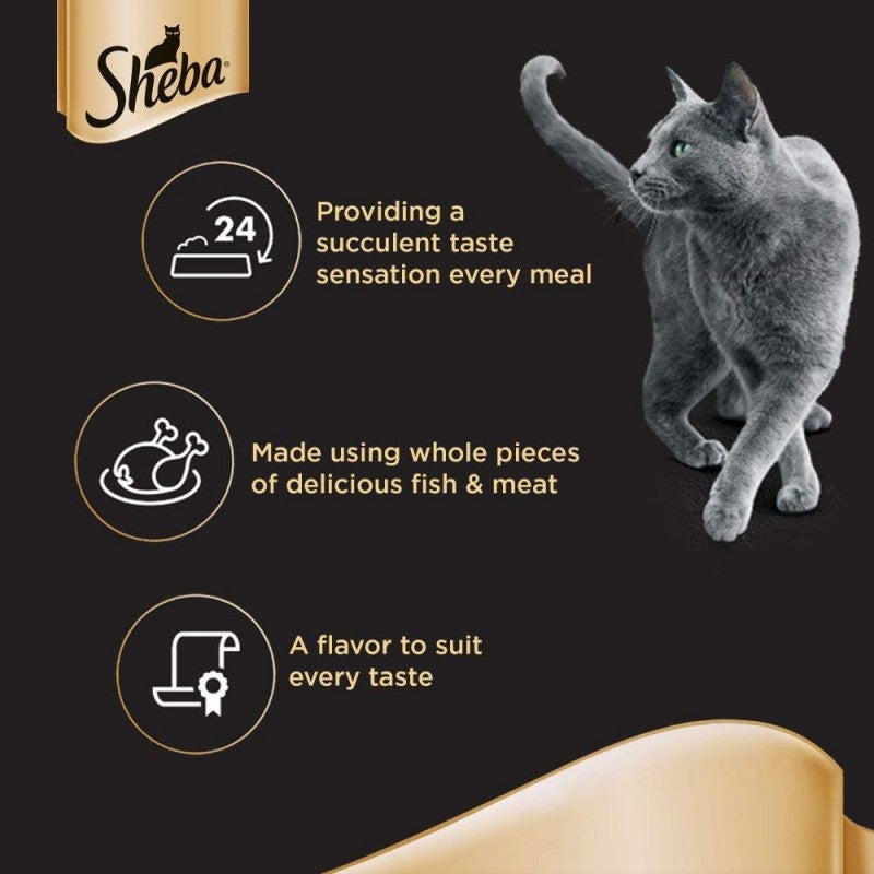 Sheba Succulent Chicken Breast Canned Cat Food – Pets' Station