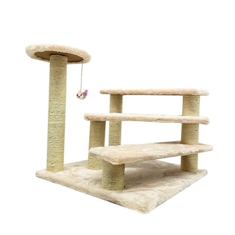 Sin Cheng 3 Tier Cat Scratching Post (Pink) – Pets' Station