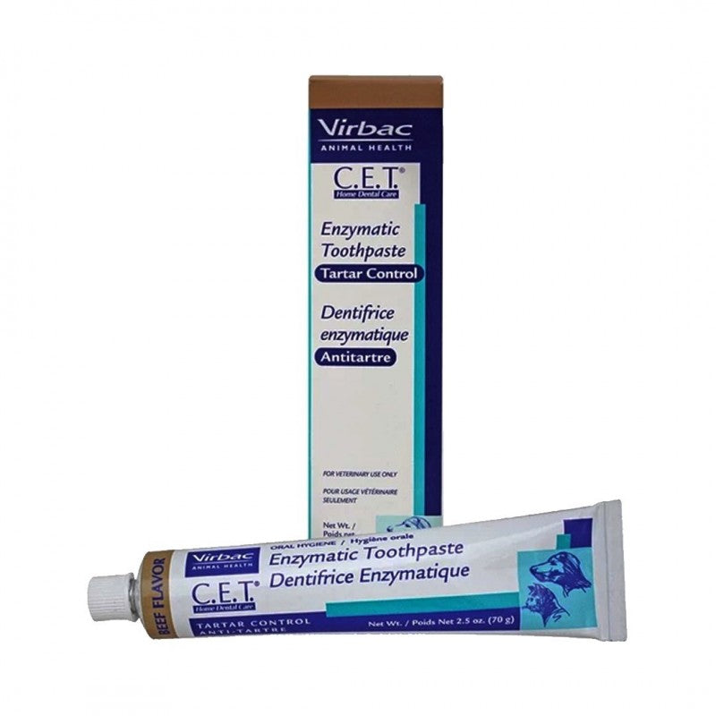 Virbac CET Enzymatic Toothpaste Beef Pet Oral Care Supplies – Pets' Station